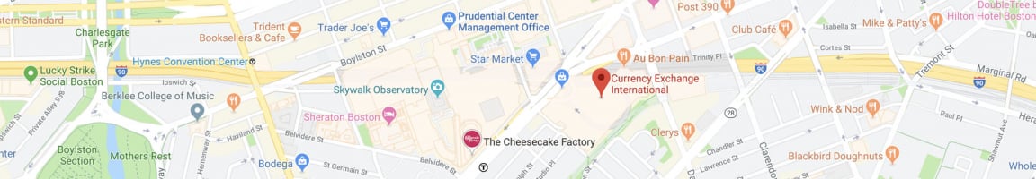 CXI Copley Place – Currency Exchange in Boston, MA - Currency Exchange ...