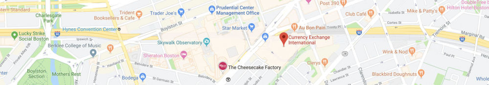 CXI Copley Place – Currency Exchange in Boston, MA - Currency Exchange ...